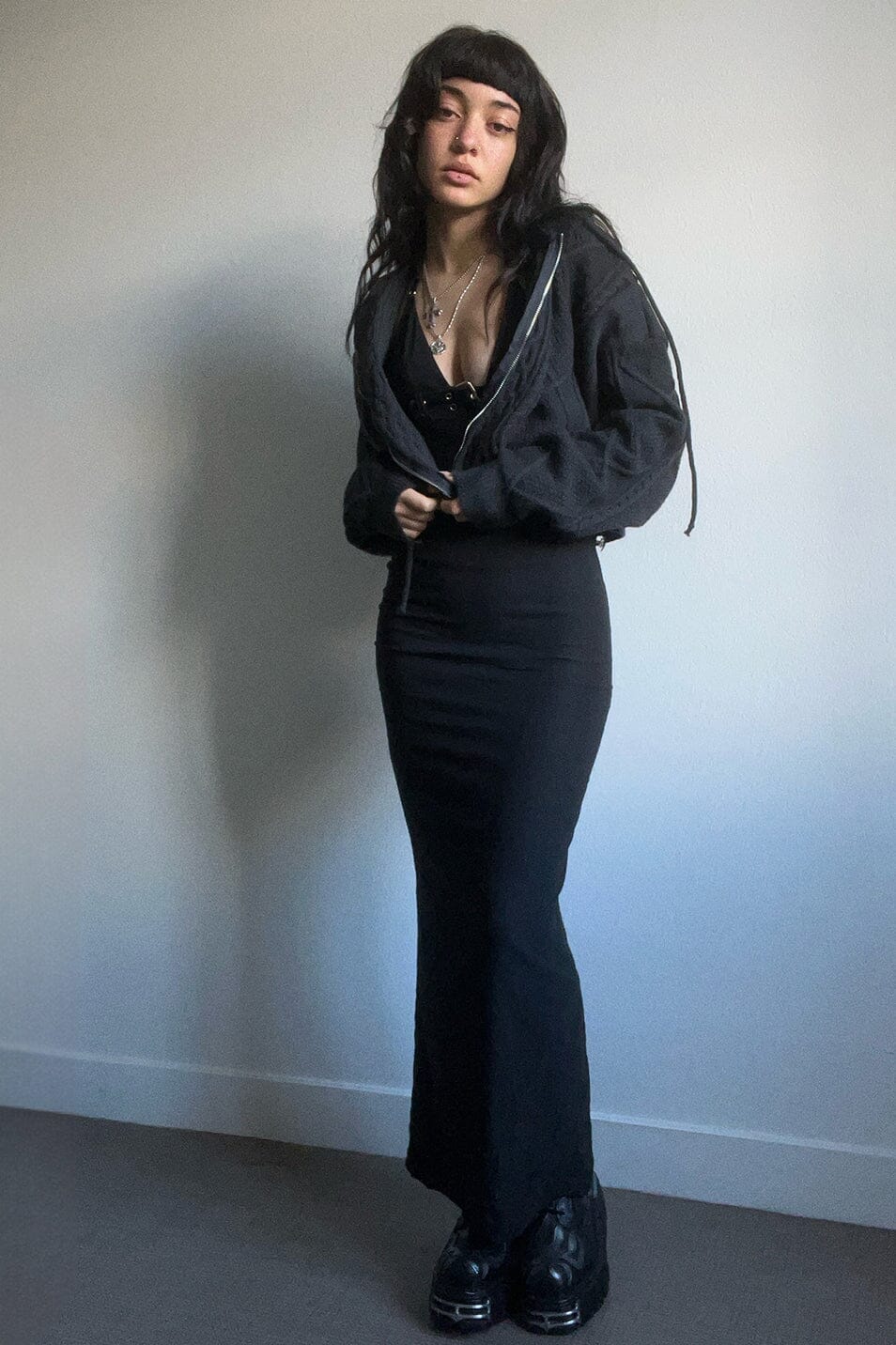 Cady Cable Knit Hoodie – Love Too True