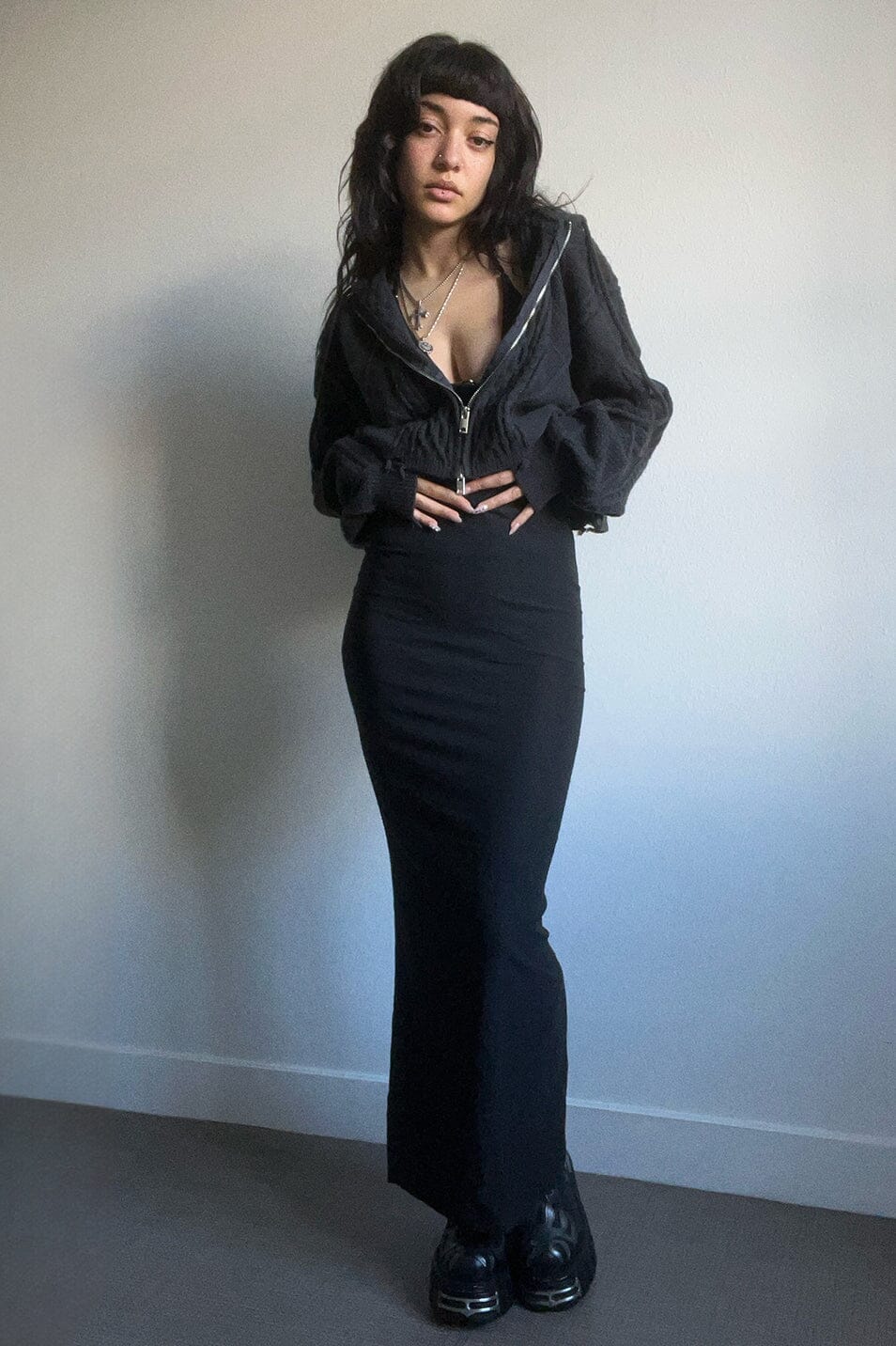 Cady Cable Knit Hoodie – Love Too True